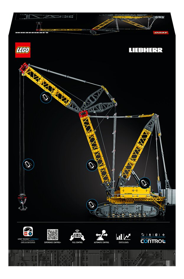 LEGO Huren | LEGO Liebherr Rupsbandkraan LR 13000 - 42146 | Start 2 Brick